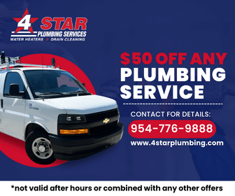 Promotions - Plumbing Coupons - 4 Star Plumbing Services